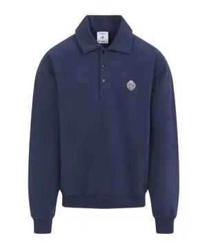 Casablanca Logo Patch Polo Shirt