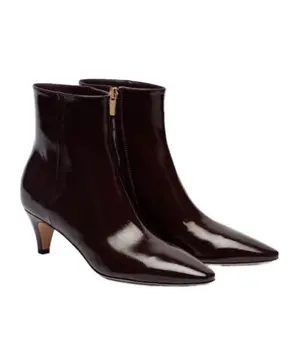 GIANVITO ROSSI Leather Ankle Boots - Black
