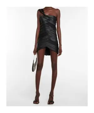 Coperni One-shoulder Asymmetrical Minidress