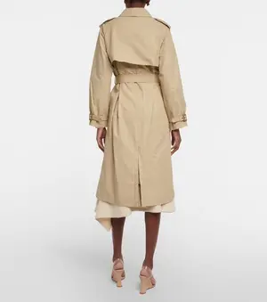 NILI LOTAN Long Trench Coat