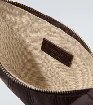 LEMAIRE Croissant Leather Wallet On Chain