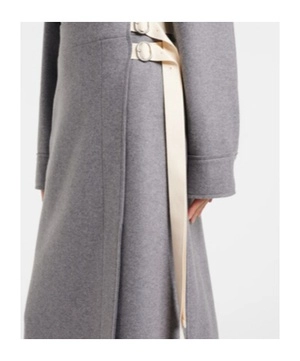 JIL SANDER Wool-blend Wrap Skirt