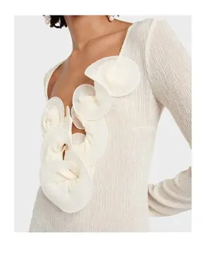 Magda Butrym Long Sleeve Dress