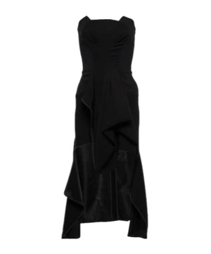 Maticevski Pursuit Ruffle-trimmed Minidress - Black