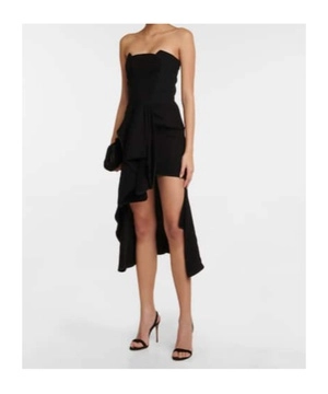 Maticevski Pursuit Ruffle-trimmed Minidress