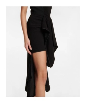 Maticevski Pursuit Ruffle-trimmed Minidress