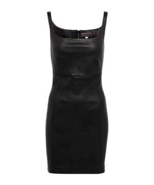 Stouls Vanessa Leather Minidress - Black