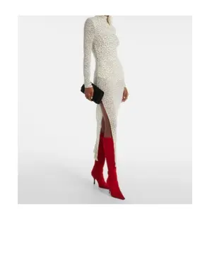 Magda Butrym Suede Knee-high Boots