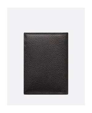 Dior Cd Icon Vertical Bifold Card Holder