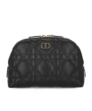Dior Zipper Clutch - Black
