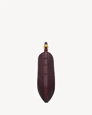 Saint Laurent Mombasa Medium Leather Hobo Bag