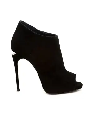 GIUSEPPE ZANOTTI Side Zipper Boots - Black