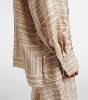 JOSEPH Printed Silk Shirt