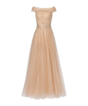 Glamorous off the shoulder evening dresses
