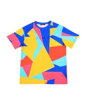 Balmain Logo Short-sleeved T-shirt - Blue