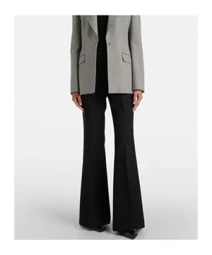 Gabriela Hearst Wool Flared Trousers