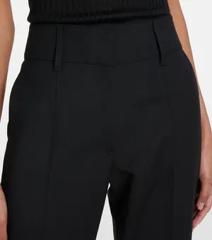 Gabriela Hearst Wool Flared Trousers