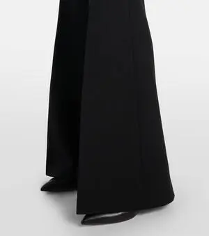 Gabriela Hearst Wool Flared Trousers