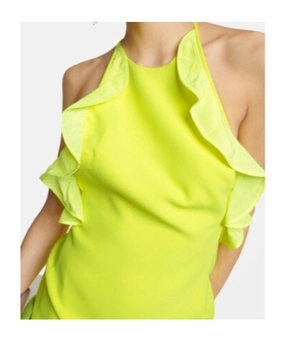 David Koma Asymmetrical Ruffled Maxi Dress