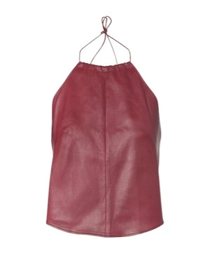 Stouls Rosie Open-back Leather Top