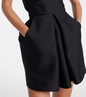 Maticevski Le Petite Wool And Silk Minidress