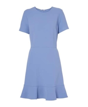 Stella McCartney Iconic Ruffled Minidress - Blue