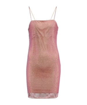 Stella McCartney Crystal-embellished Minidress - Pink