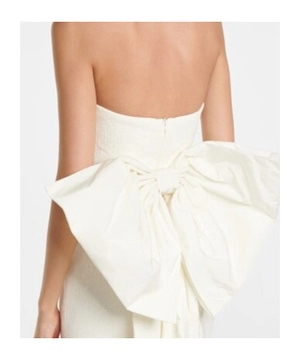 Rebecca Vallance Bridal Rosette Crêpe Gown