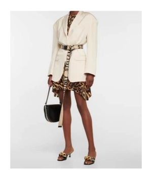 Stella McCartney Animal-print Minidress