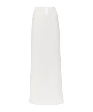 Galvan Bridal Beating Heart Sequined Maxi Skirt - White