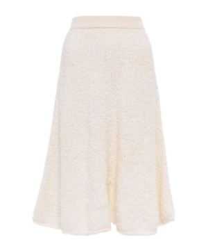 Proenza Schouler Frayed Cotton-blend Midi Skirt