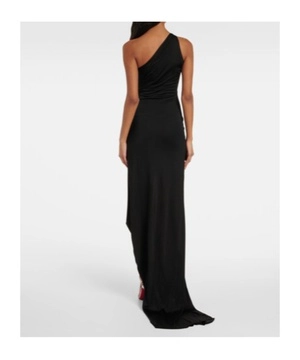 David Koma Embroidered Asymmetric Gown