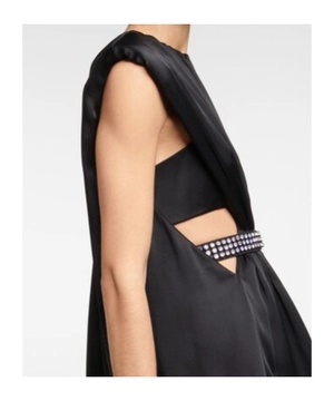 Stella McCartney Embellished Satin Minidress