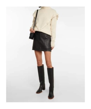 Stouls Linette Leather Miniskirt