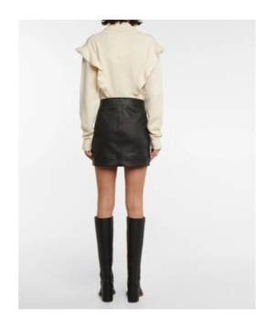 Stouls Linette Leather Miniskirt