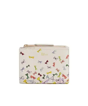 Dior Dioriviera Dahlia Wallet - White