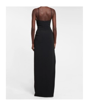 David Koma Mesh-paneled Gown
