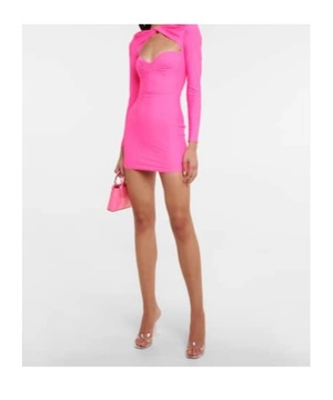 Alex Perry Barett Twist-detail Minidress