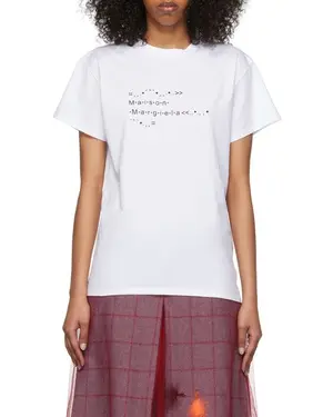 MAISON MARGIELA Font Generator T-shirt