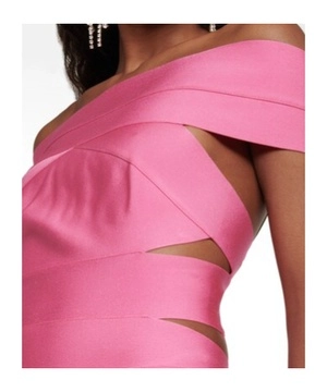 Alexandre Vauthier Off-the-shoulder Minidress
