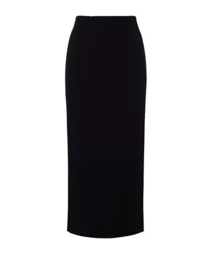 Roland Mouret Crêpe Pencil Skirt - Black