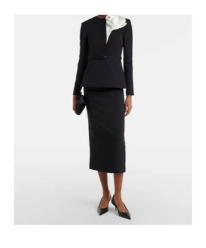 Roland Mouret Crêpe Pencil Skirt