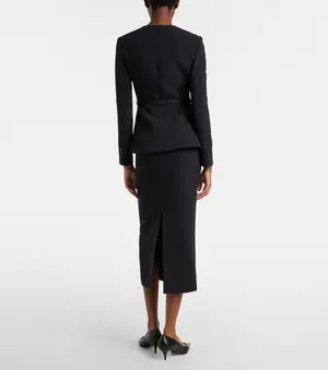 Roland Mouret Crêpe Pencil Skirt