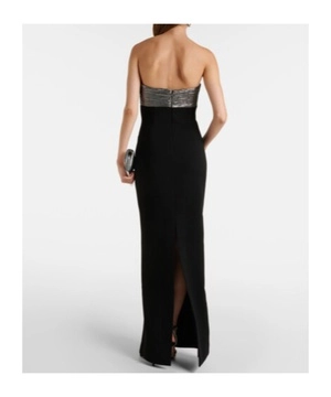 Rebecca Vallance Lumi Floral Appliqué Gown