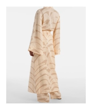 Johanna Ortiz Printed Linen Beach Cover-up