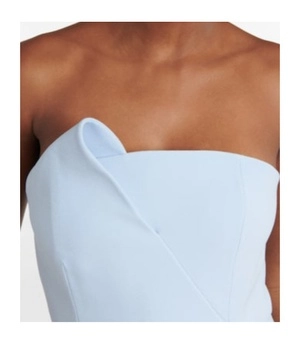 SAFIYAA LONDON Delani Peplum Midi Dress