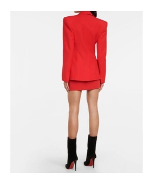 David Koma Embellished Virgin Wool Blazer