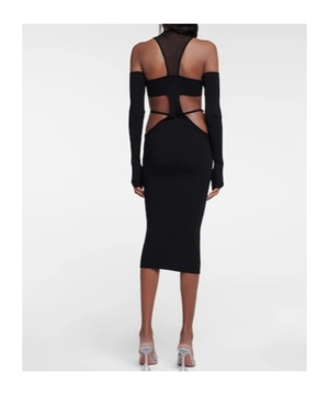 NENSI DOJAKA Cutout Midi Dress