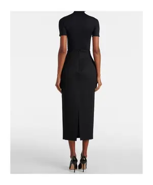 Wardrobe.NYC High-waisted Skirt With Back Slit