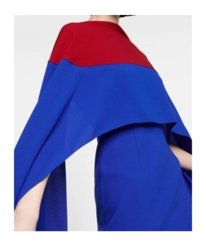 ROKSANDA Elina Cape Midi Dress